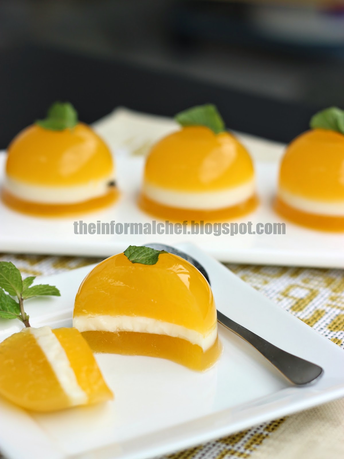 The Informal Chef: Tangerine Agar-agar 柑橘燕菜