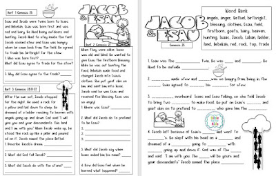 Jacob and Esau | Bible Fun For Kids