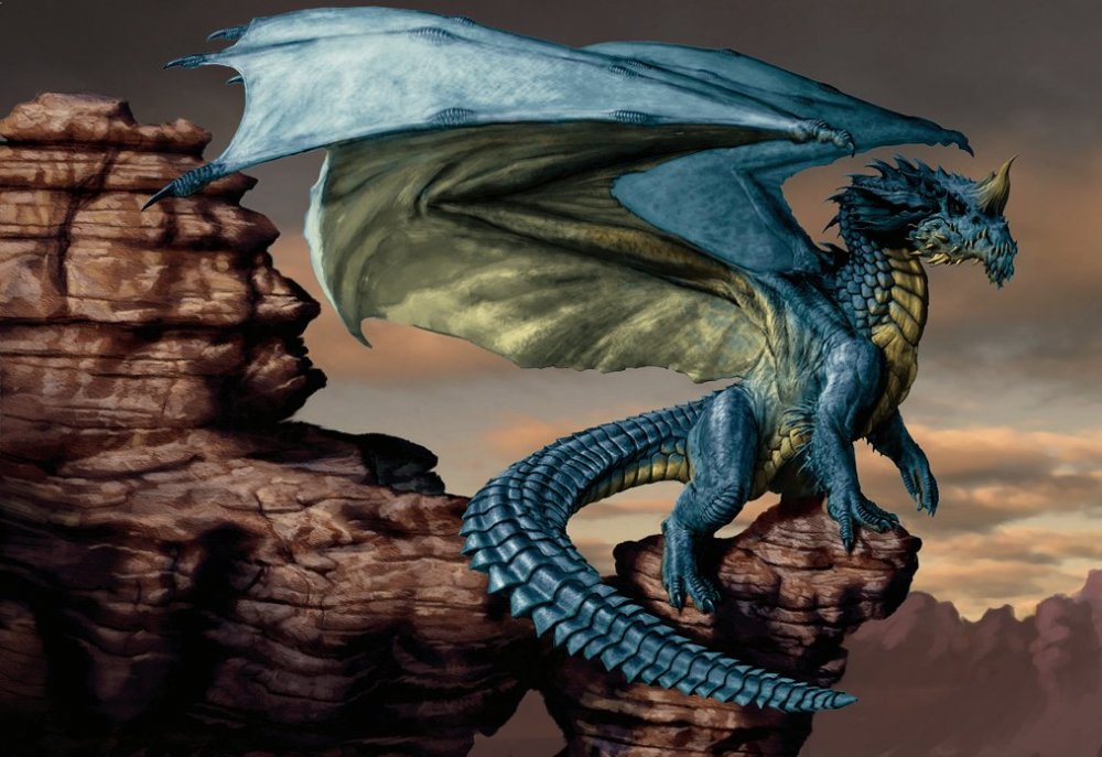 Dungeons & Dragons Saturn: Dragones Cromaticos: Dragon Azul