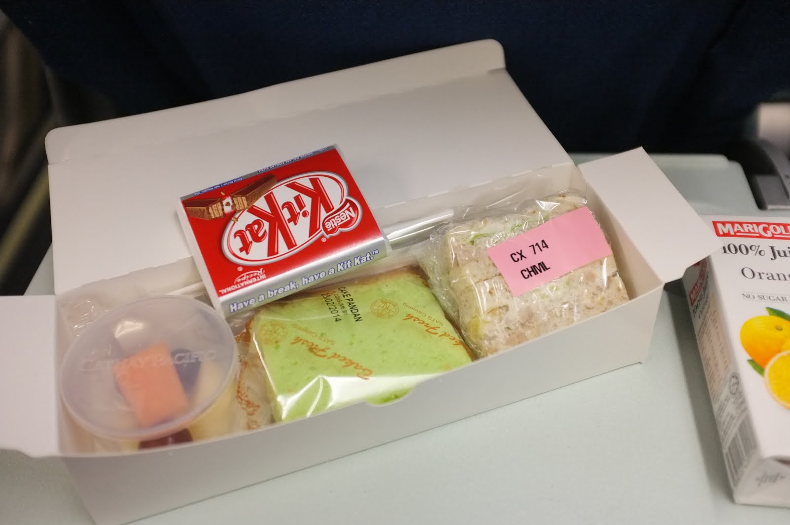 flying with kids: Cathay Pacific (CX) Child meal