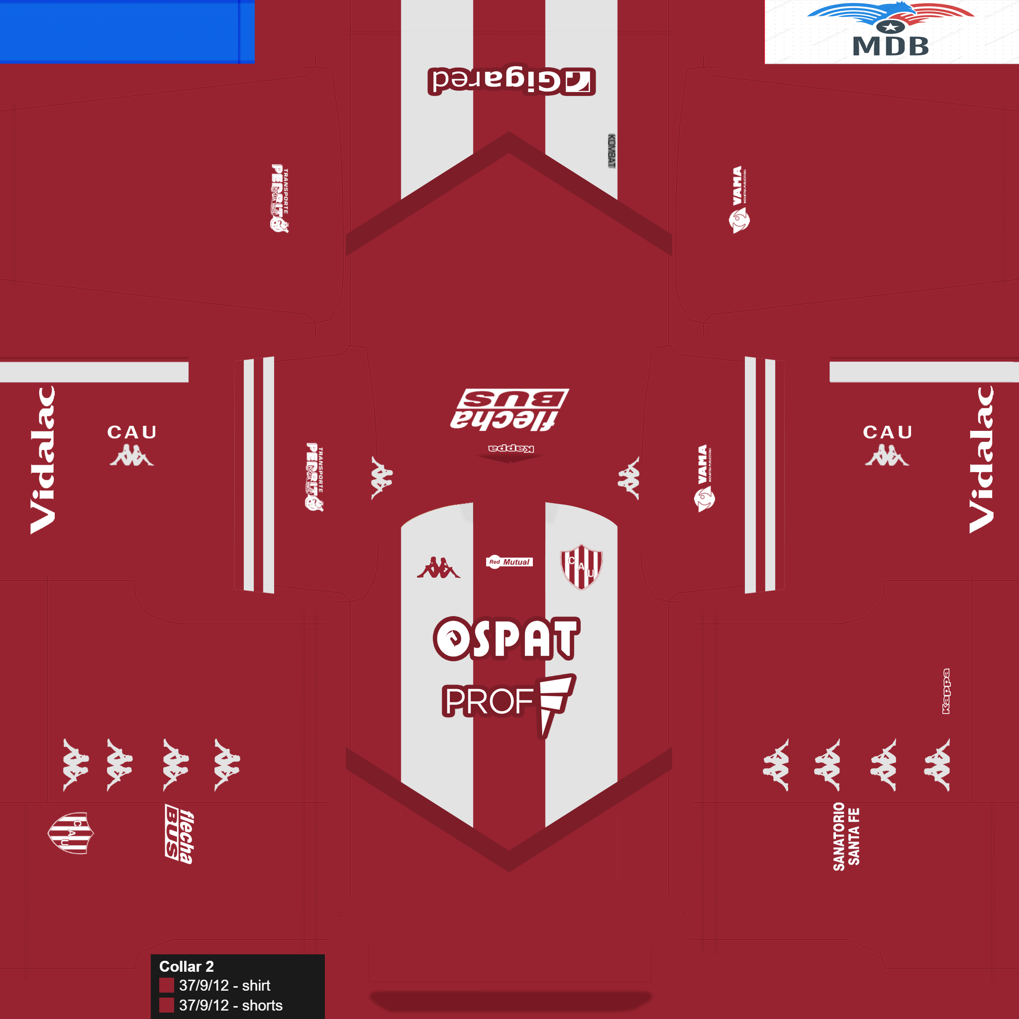 Kits Union de Santa Fe 2021