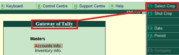 How to create a Group Company in Tally / Tally.ERP9?
