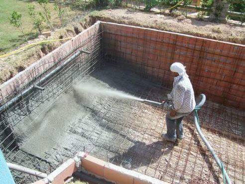 swimming pool and septic tank details