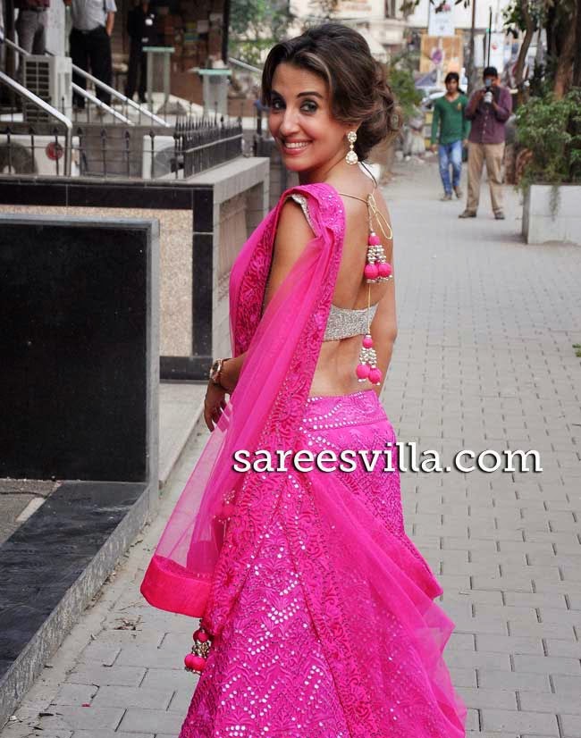 30 Beautiful Back Strings Blouse Designs with Tassels/Latkans | Sarees ...