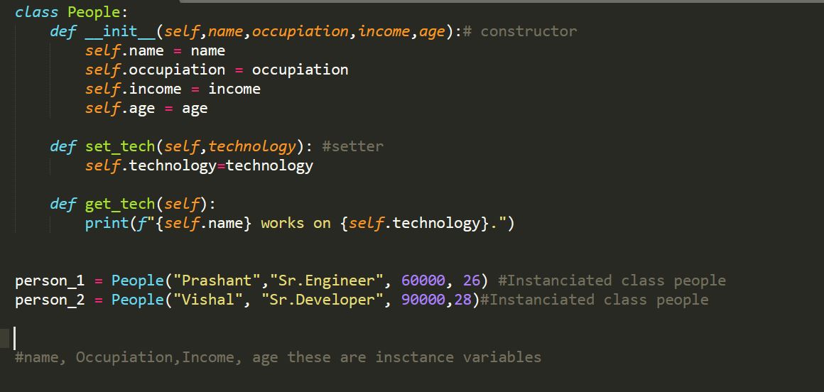 Understanding Object-Oriented Programming (OOP) Variables