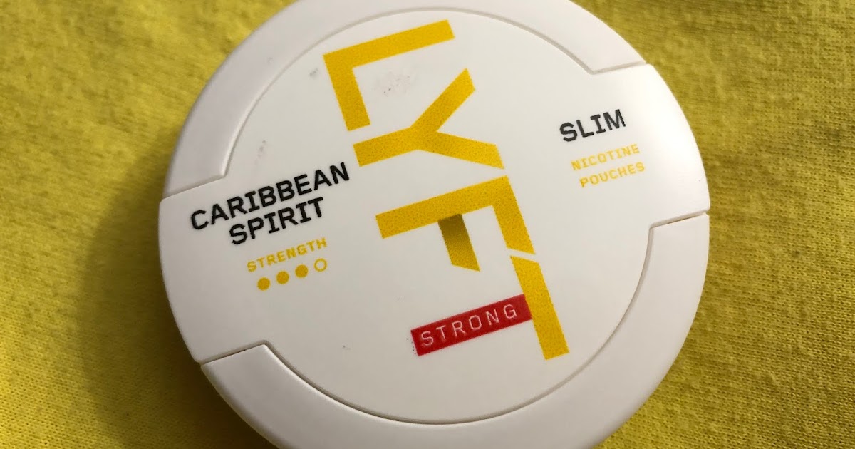 Lyft Caribbean Spirit (Strong) Nicotine Pouches - Review (Discontinued ...