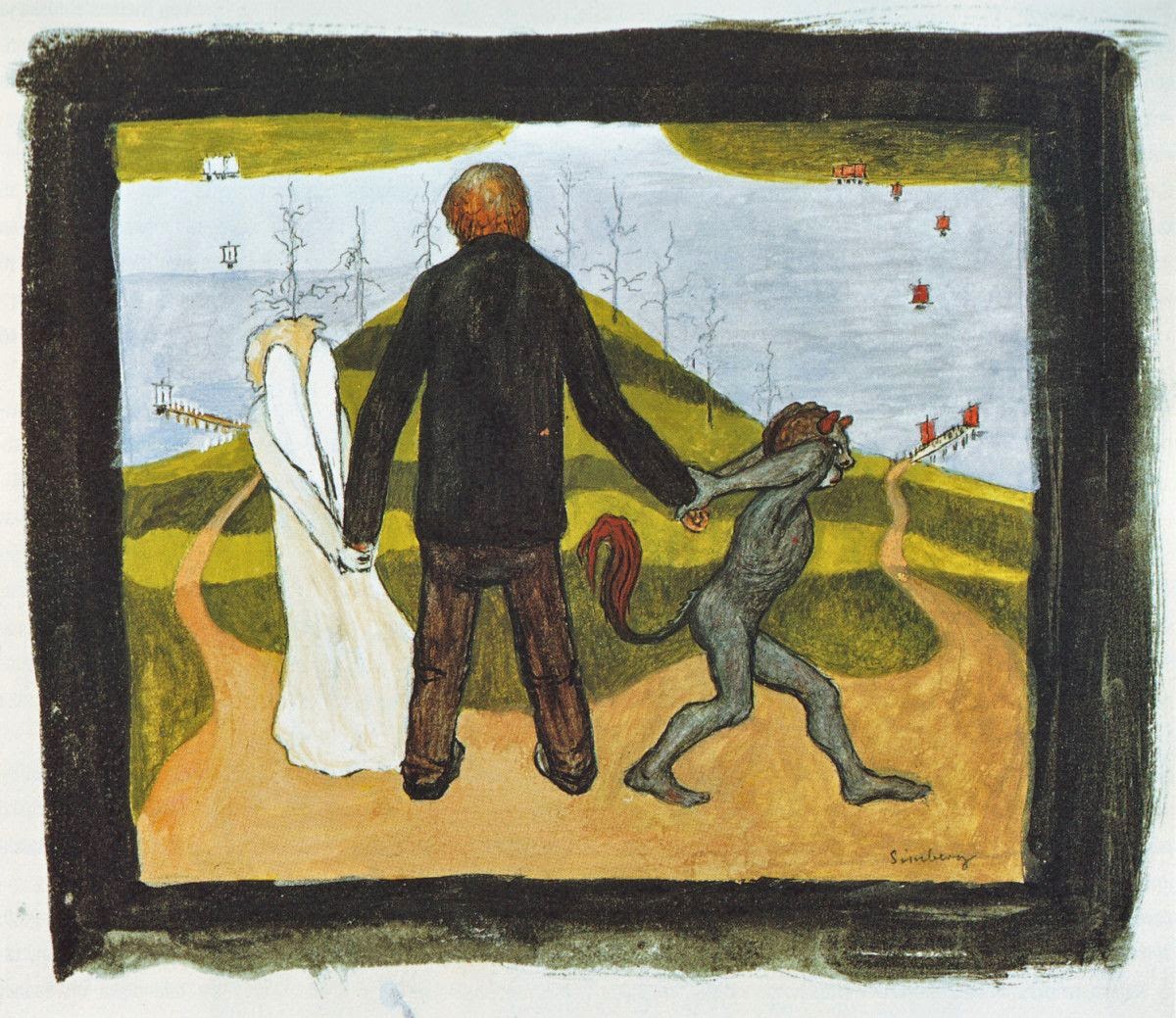 Hugo Simberg e seu simbolismo ~ O artista que ansiava por solidão e paz ...