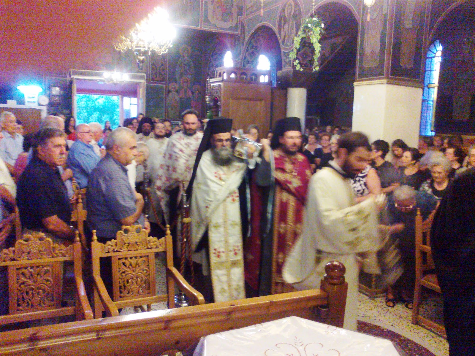 Άγιοι και Εκκλησία: Ιερός Ναός Κοιμήσεως Θεοτόκου Πενταλόφου ...
