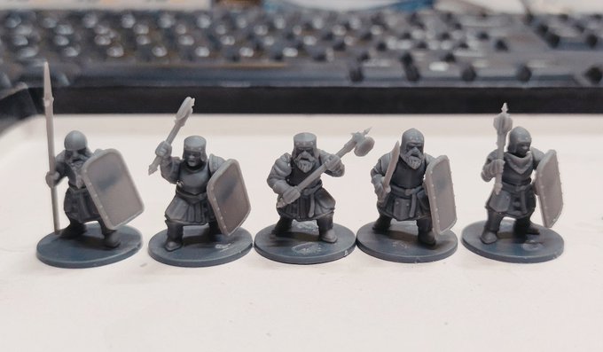 Wargame News and Terrain: Fireforge Games: New Plastic Fantasy Dwarves ...