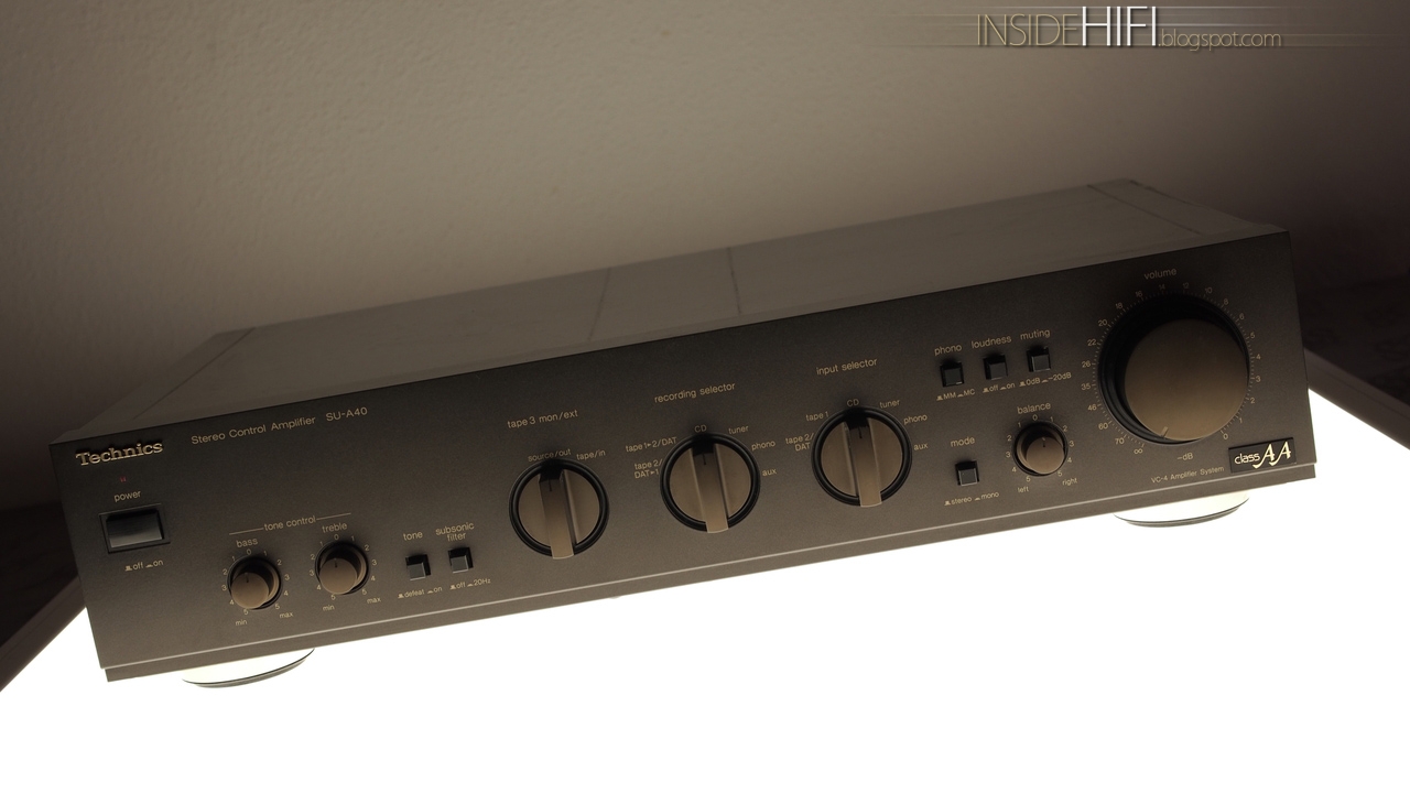 Inside Hi-Fi: Technics SU-A40 (SU-A40EG-K)