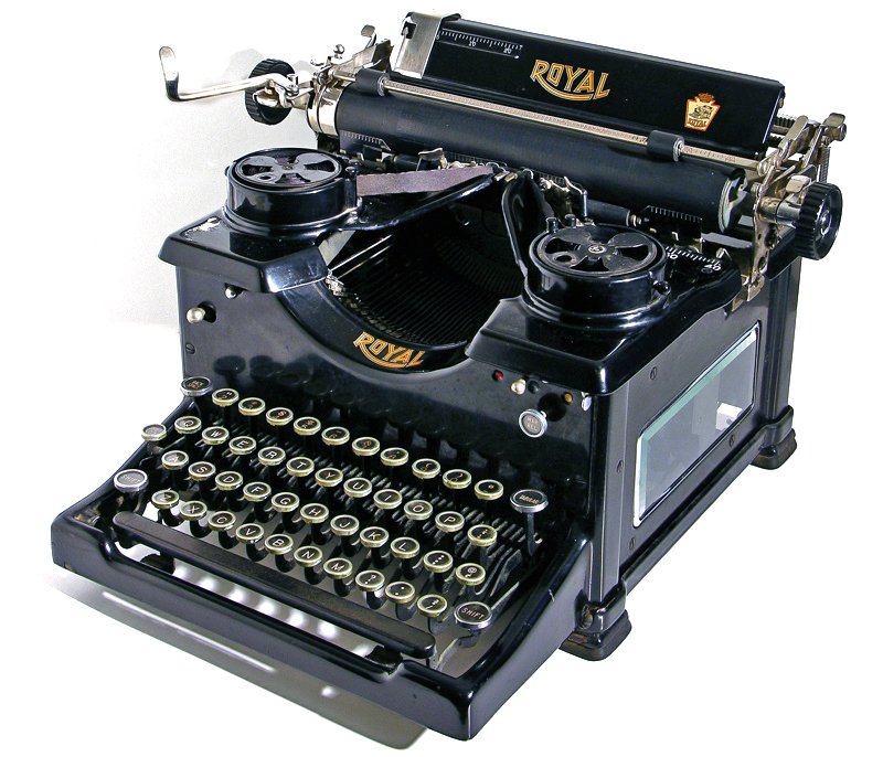oz.Typewriter: On This Day in Typewriter History: Designs on Royal