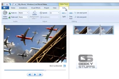 HOW TO : Swap or Replace Audio of Video Files | Geeky Stuffs