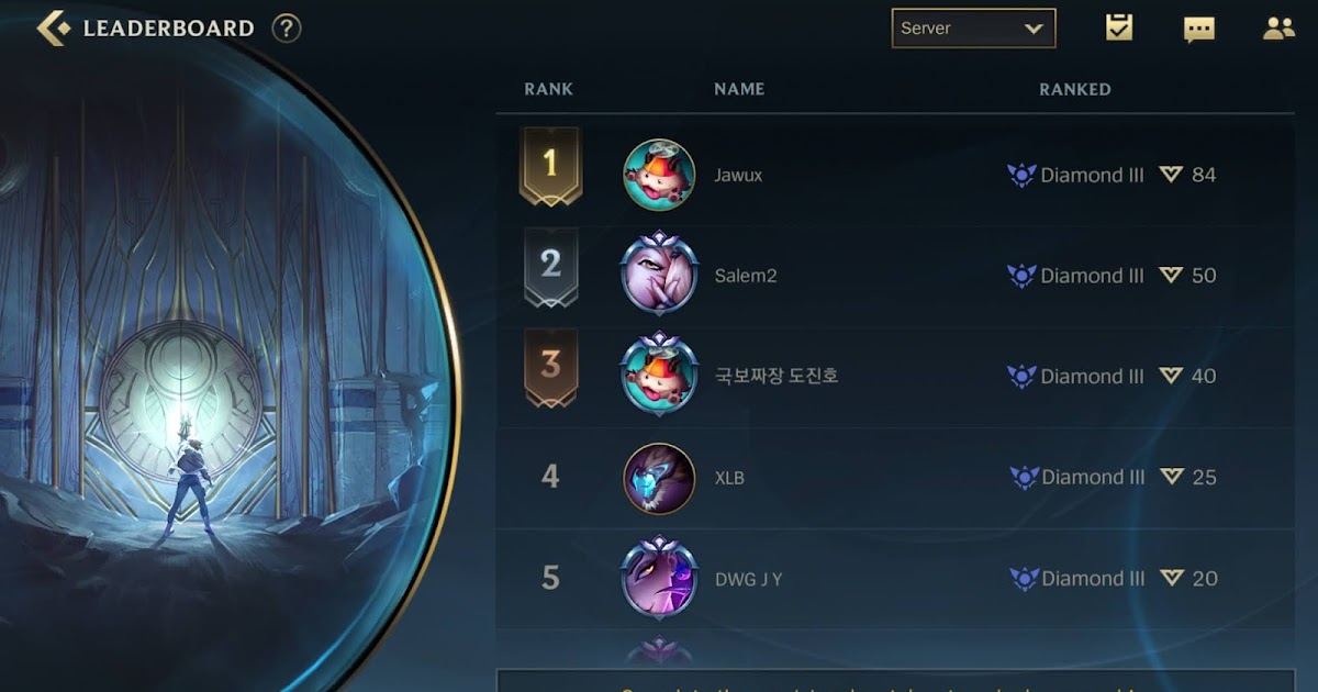 Ranked Leaderboard Rules - Wild Rift