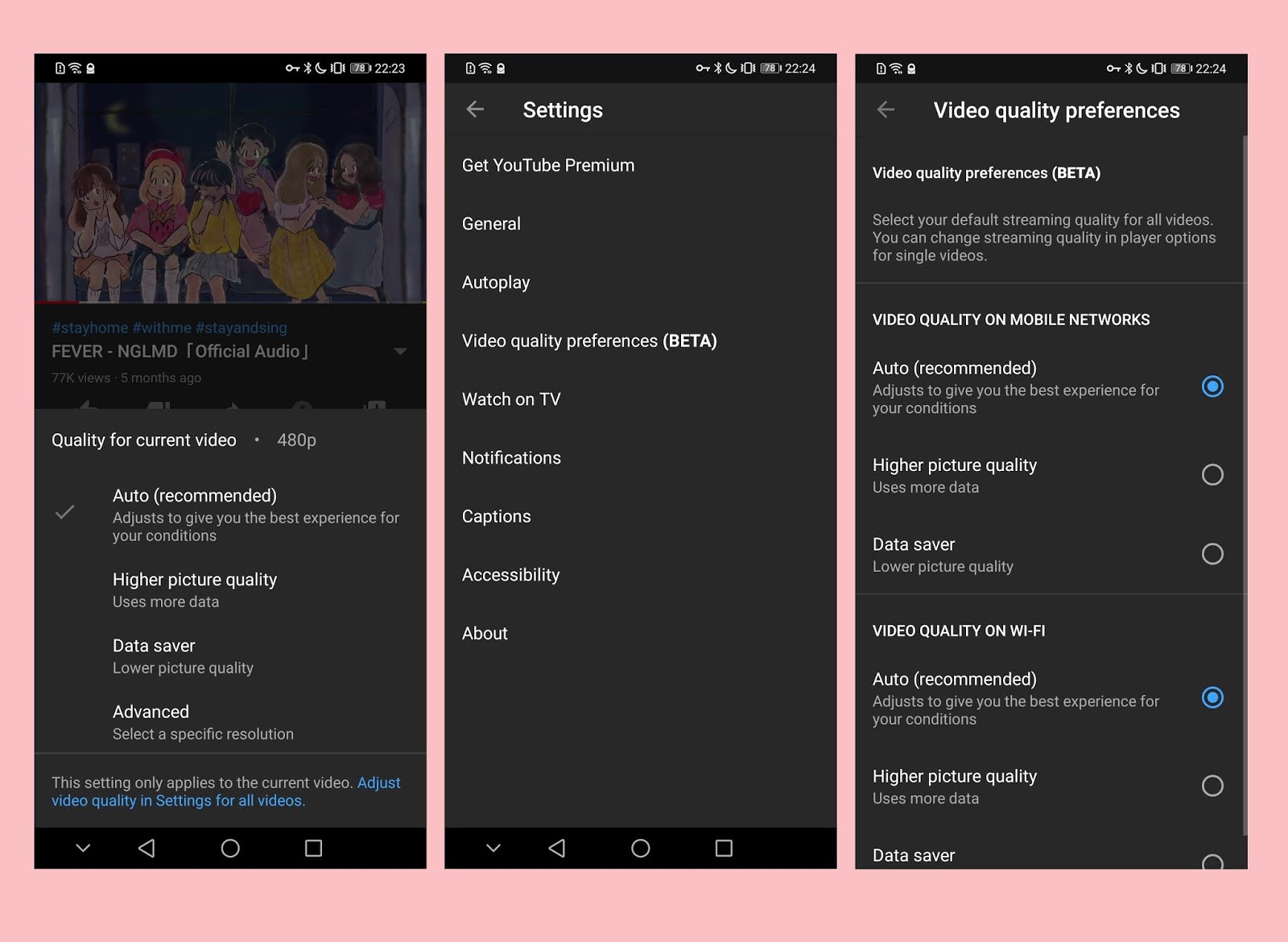 YouTube Simplifies and Improves Video Quality Settings