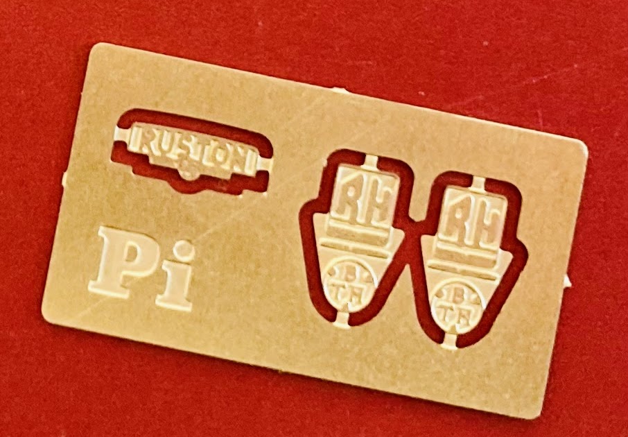 Detail in etched brass...