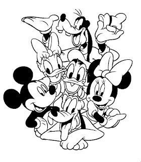 85 Easy Coloring Sheet Disney