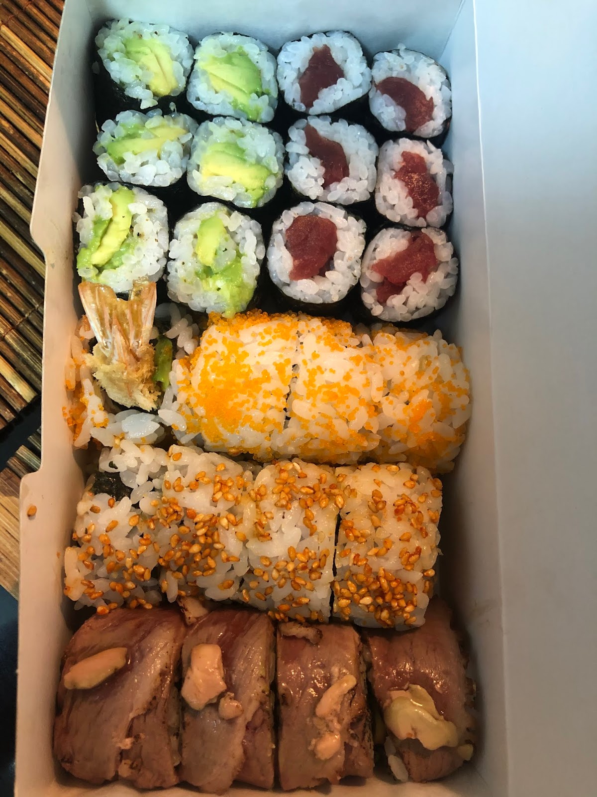 Kurobi Sushi, comida japonesa a domicilio en Málaga