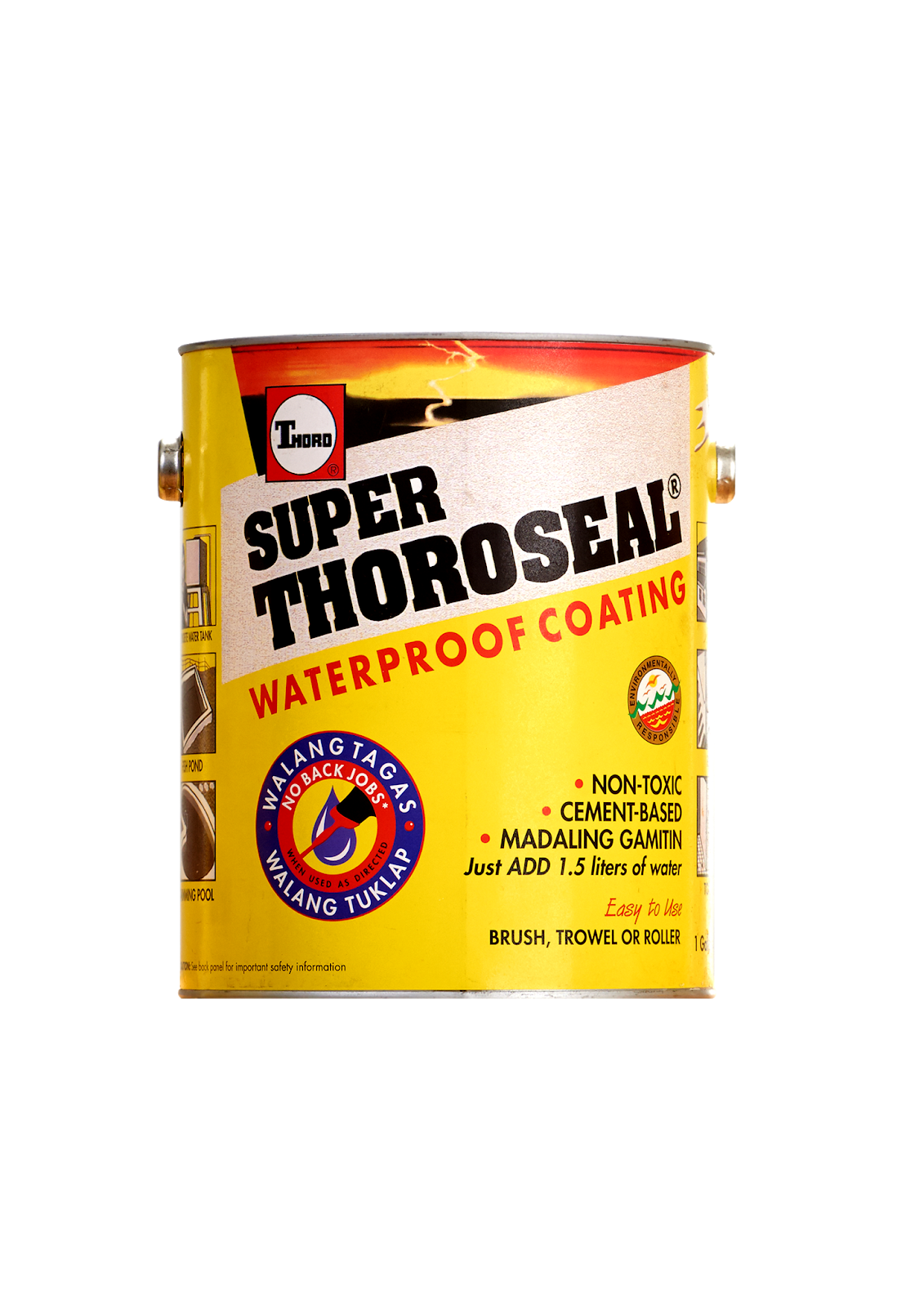 Lemon GreenTea: Waterproof your homes easier with JDI’s Super Thoroseal ...