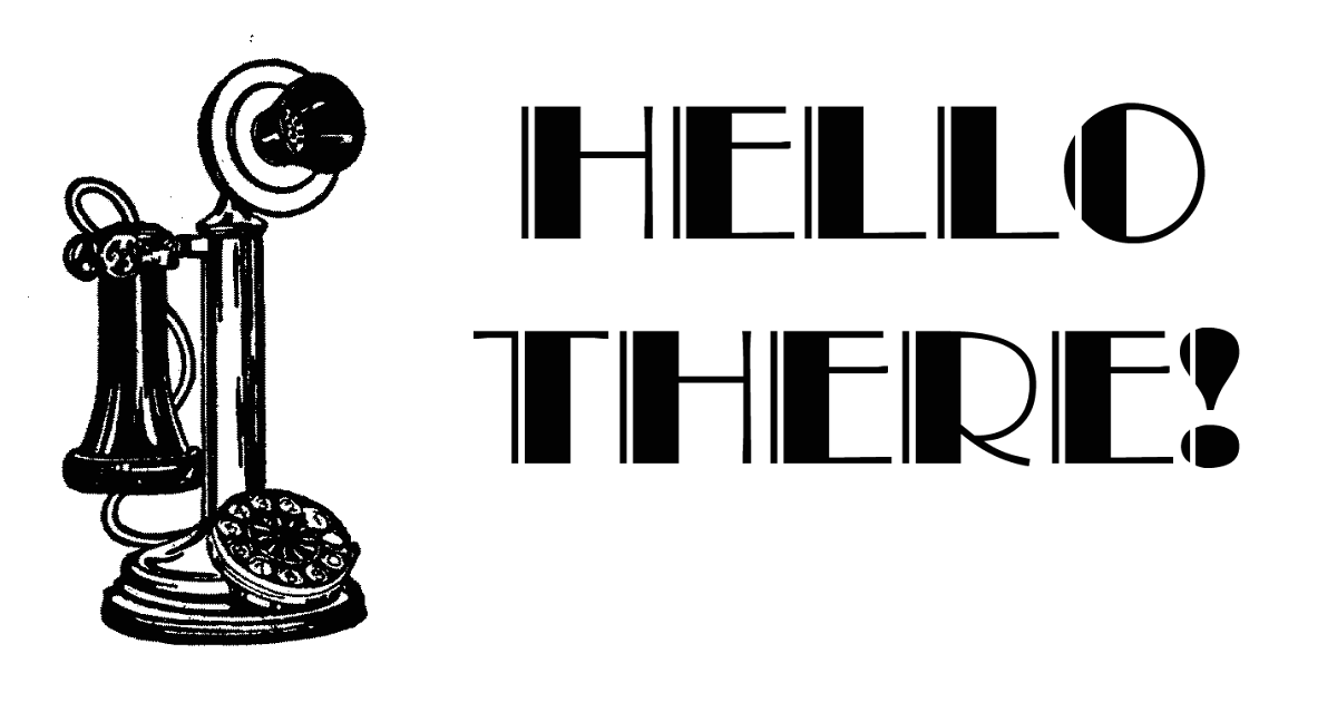 **FREE ViNTaGE DiGiTaL STaMPS**: FREE Vintage Digital Stamp - Hello There!