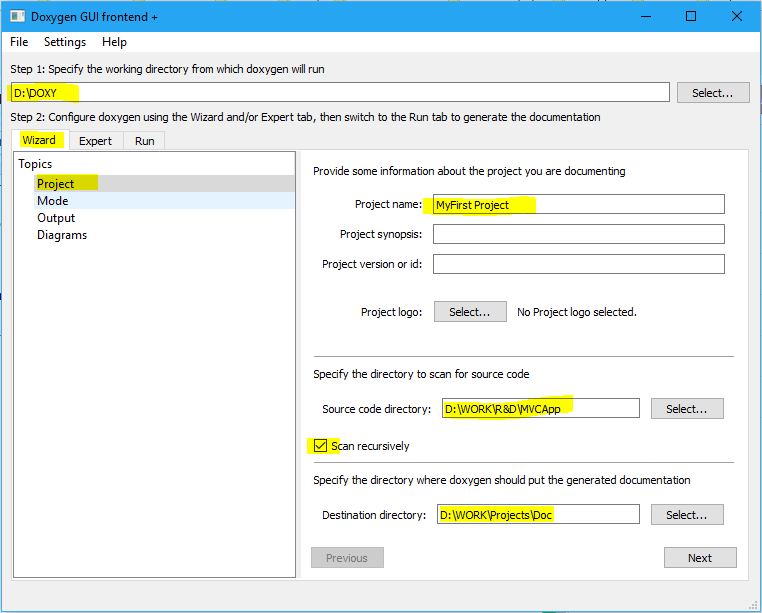 Generate HTML documentation using doxygen for C# ~ Full Stack Software ...