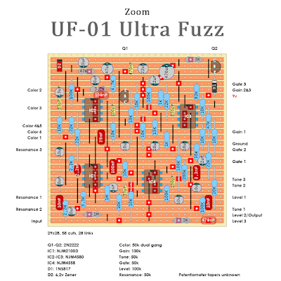 Dirtbox Layouts: Boss FZ-2 Hyper Fuzz