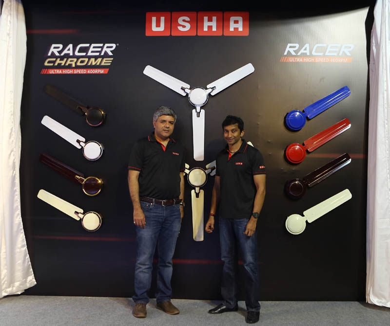 Usha International launches innovative Racer Chrome Fans