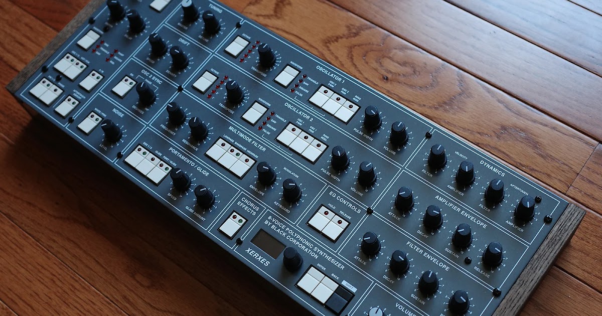 MATRIXSYNTH: Black Corporation Xerxes SN 1799