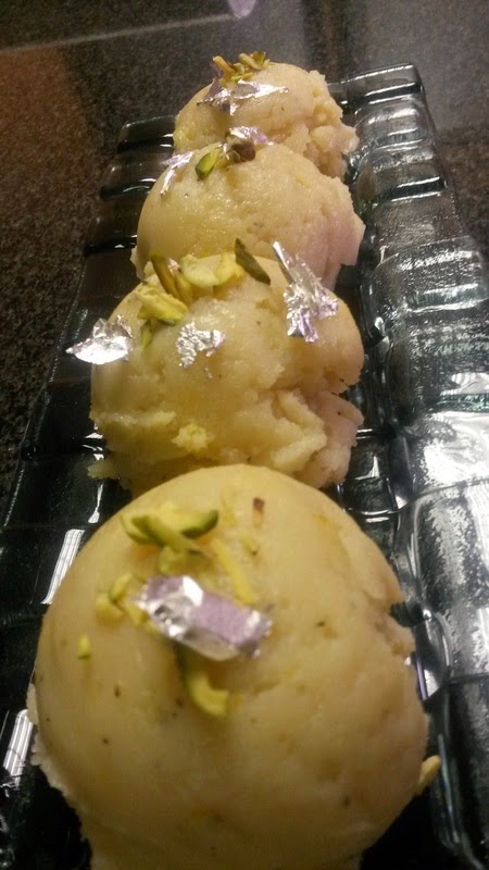 Burfee Sojee (Indian traditional sweet side dish) - Spicy Fusion Kitchen