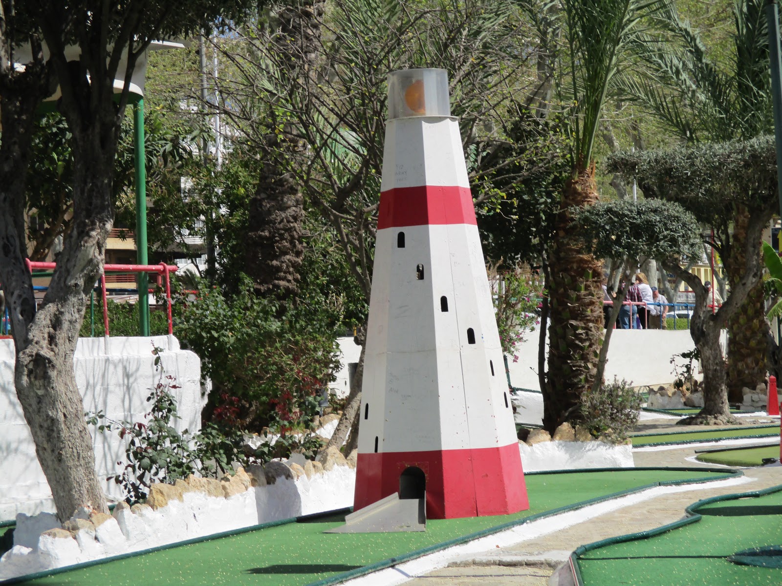 Two Crazy Golfers: Crazy golf in Benidorm, Costa Blanca, Spain