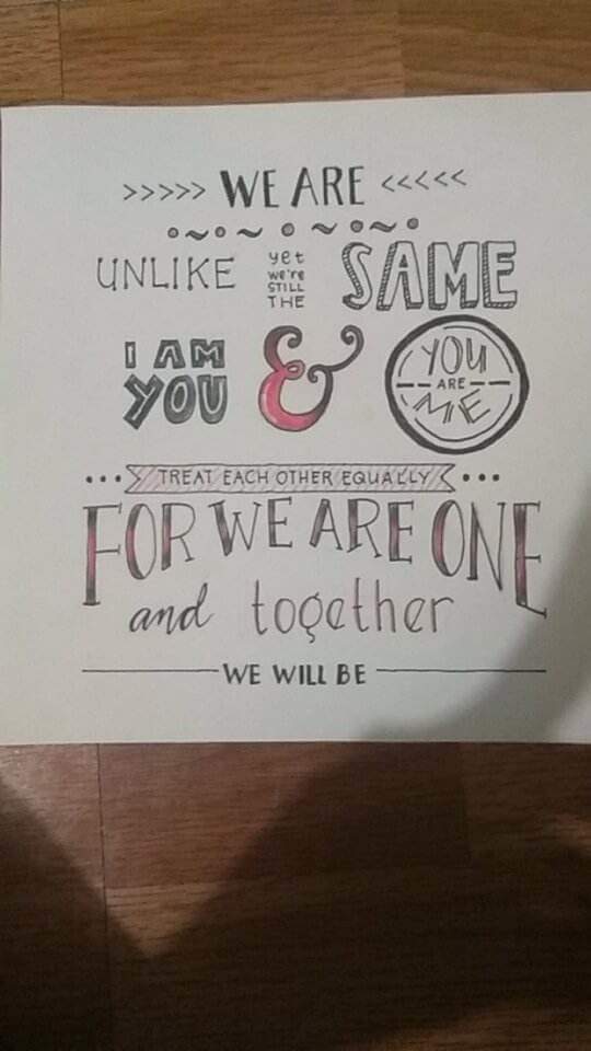 TYPOGRAPHY POEM ON ARTWORK