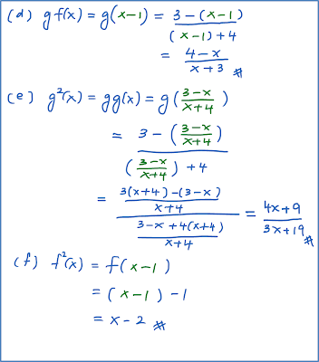1.3.1b Composite Function Example 2 - SPM Additional Mathematics