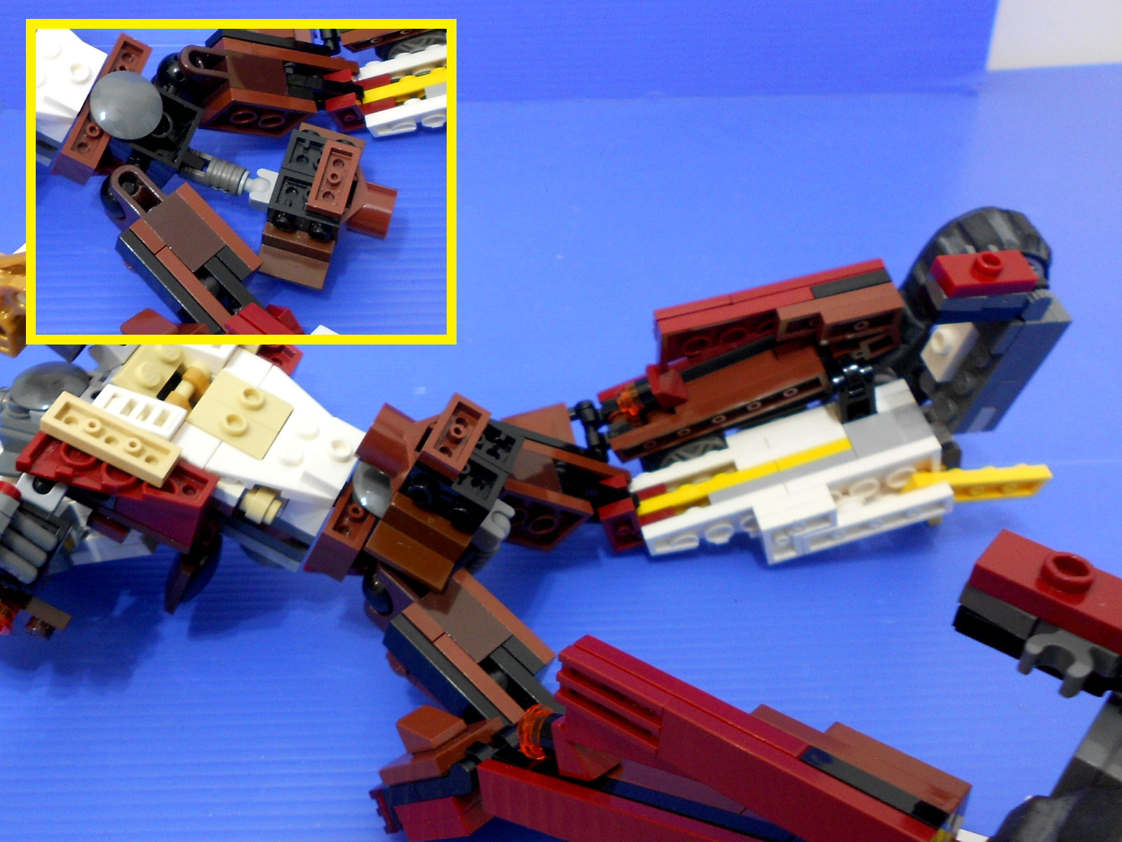 Alanyuppie's LEGO Transformers: LEGO Killbison from Breastforce team ...