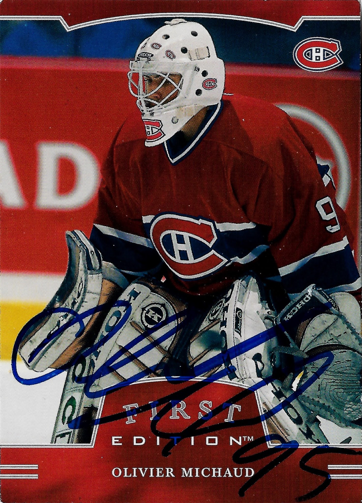 Hell's Valuable Collectibles: Olivier Michaud Autographed Card