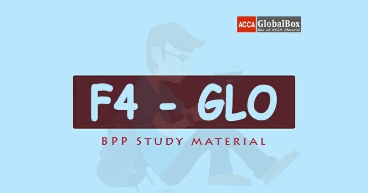 F4 - Corporate and Business Law (LW) | GLOBAL | 2020 | BPP - Study Material