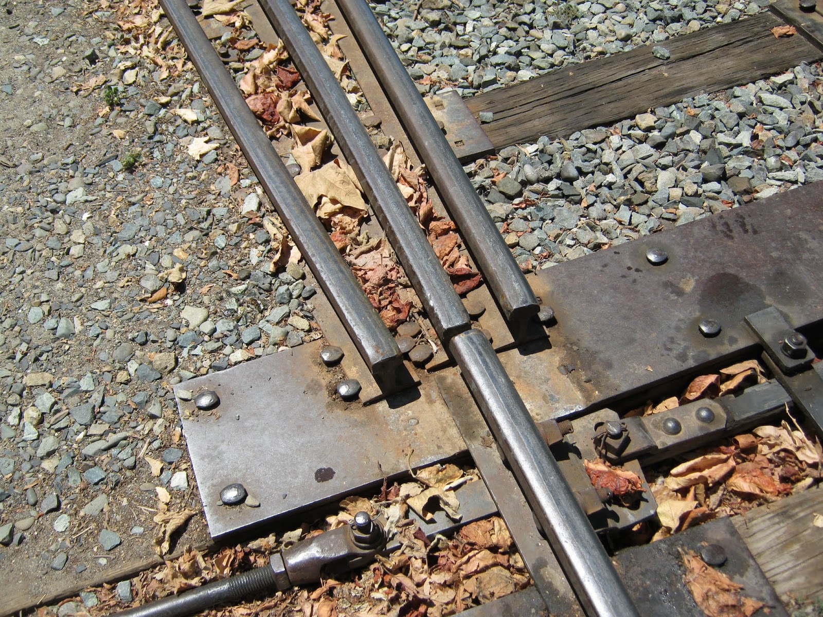 The Model Railroader's Notebook: Three Way Stub Switch or Turnout ...