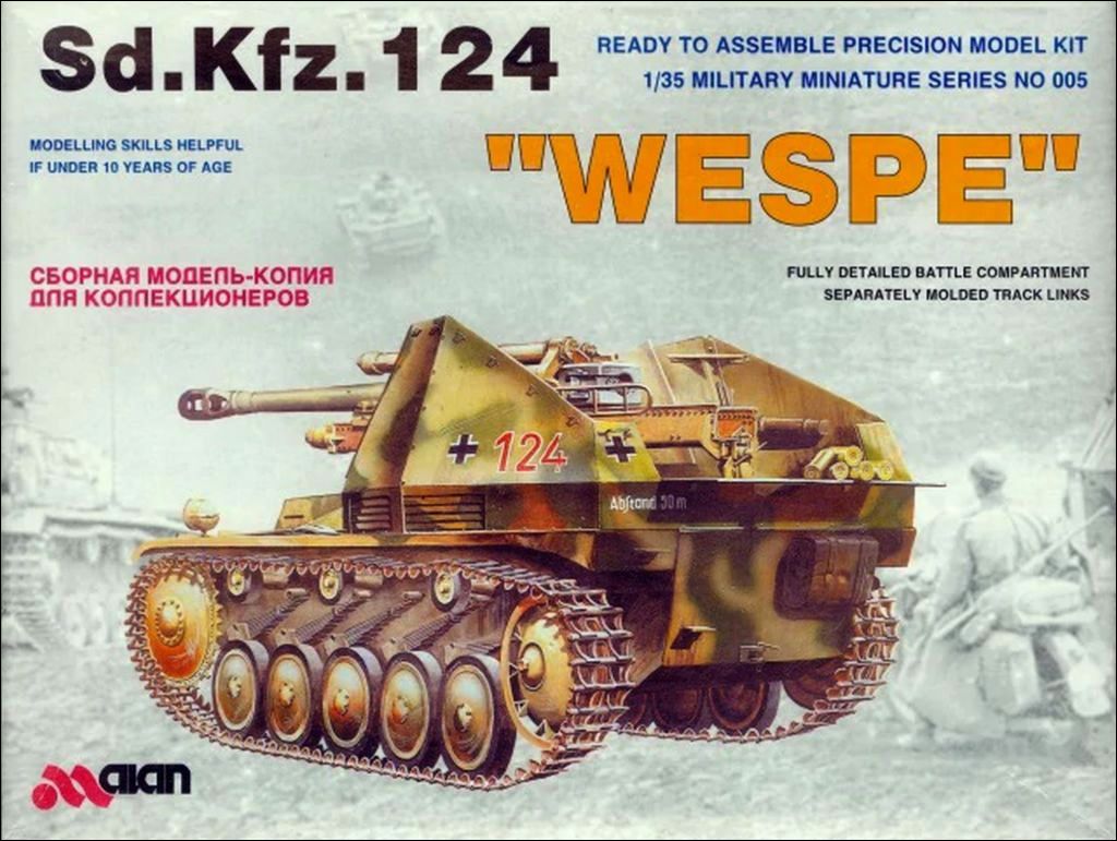 Panzerserra Bunker- Military Scale Models in 1/35 scale: Wespe - 10.5 ...