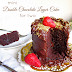 Mini 4-Inch Double Chocolate Layer Cake For Two - The Lindsay Ann