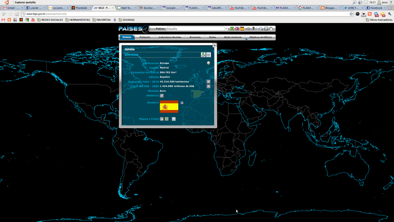 Crea y aprende con Laura: MAPA INTERACTIVO MUNDIAL