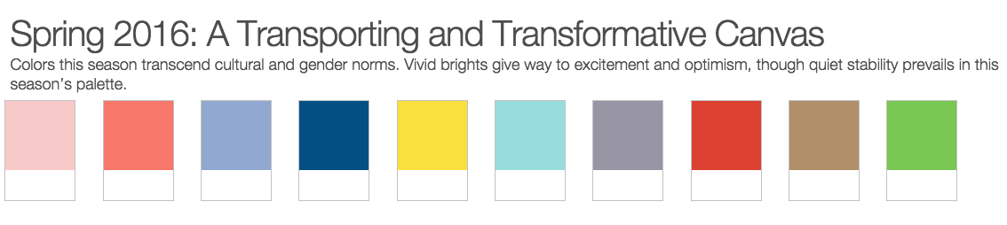 The Fashion-Caddy™ Blog: Golf Fashion: Color Trends 2016