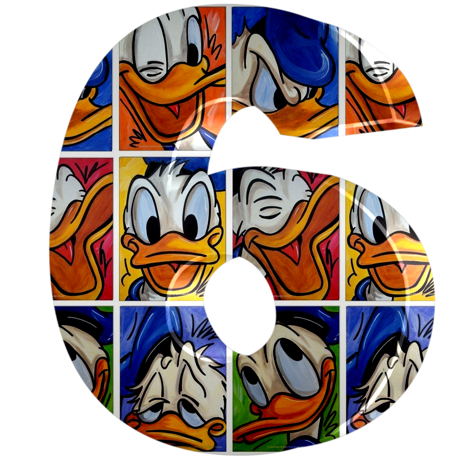 M. Michielin Alphabets: DONALD DUCK FACE TEXTURE SEAMLESS ALPHABET ...