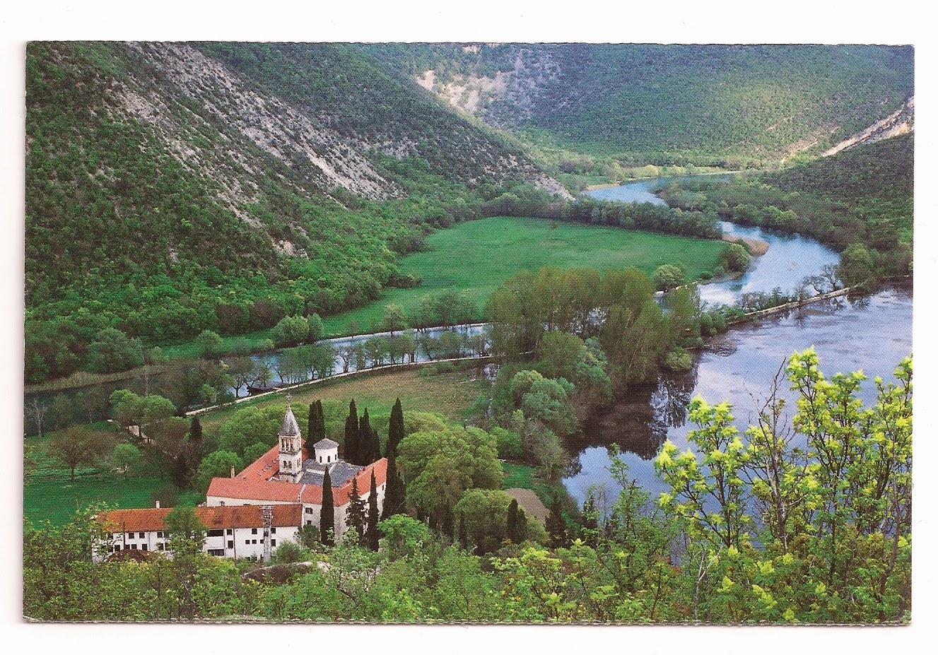 TRAVEL THE WORLD THROUGH POSTCARDS!!!: Krka Monastery, Krka National ...