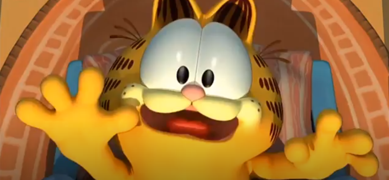 Animation and All Things Related: Let's Watch This: "Garfield Gets Real ...