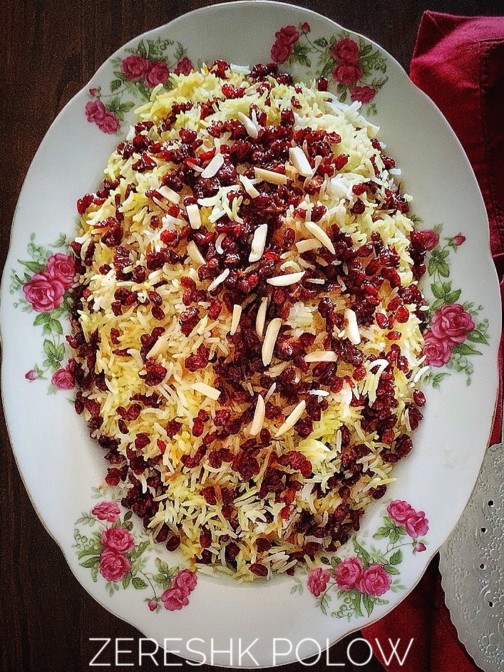 Turmeric & Saffron: Zereshk Polow - Rice with Barberries