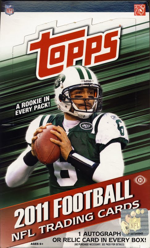 All About Sports Cards: 2011 Topps Football Box Break Recap and Review