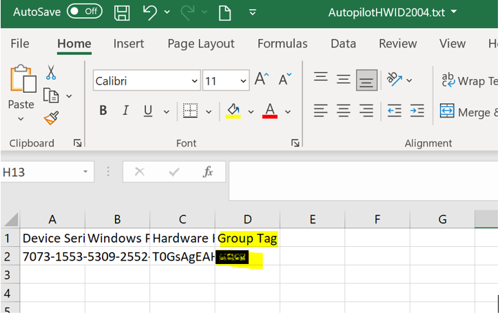 A Quick Way To Edit Autopilot Csv File