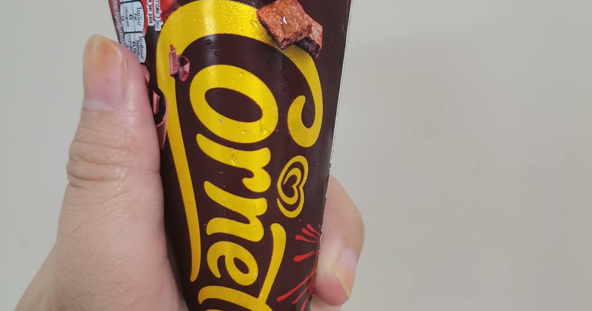 Farhana Jafri: Cornetto Dark Chocolate Brownie