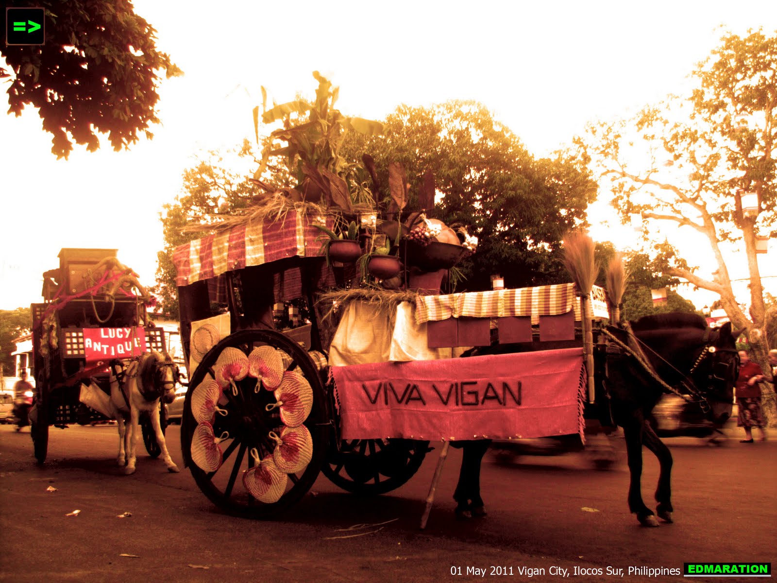 🇵🇭 VIGAN • Viva Vigan Festival's Calesa Parade - EDMARATION #TownExplorer