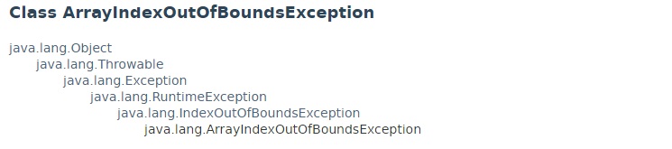Demo Of Arrayindexoutofboundsexception Java Lang Package