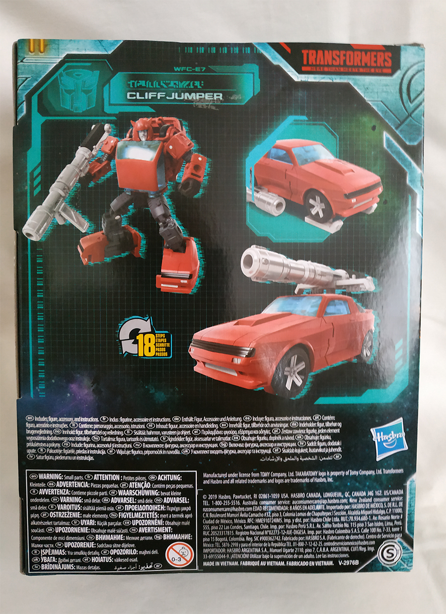 War For Cybertron: Earthrise - CLIFFJUMPER WFC-E7