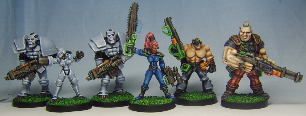 The REALM of JiNNai: Mutant Chronicles WARZONE: Cybertronic Female Chasseur